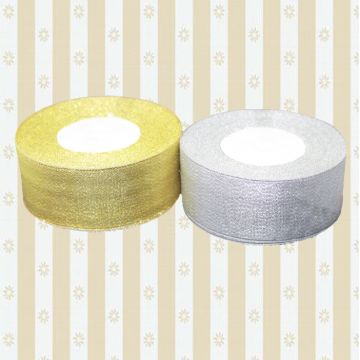 Buy Wholesale China 38mm(3/2"width) Wholesale Gold Silver Metallic ...