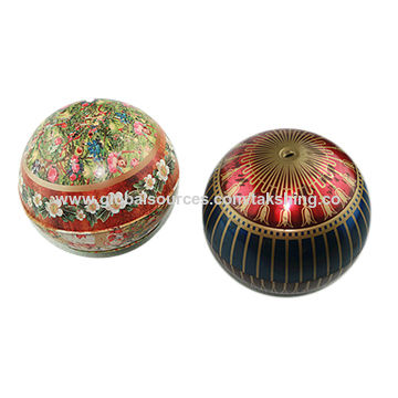 Buy Wholesale China Ball Shape Tin Packaging With Cool Color & Ball ...
