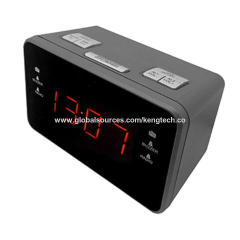 Buy Wholesale Hong Kong SAR Desktop Am Fm Pll Alarm Clock Radio With 0. ...