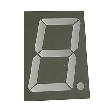 0.8-inch single digit LED display blue color 470nm, LED display 0.8 ...