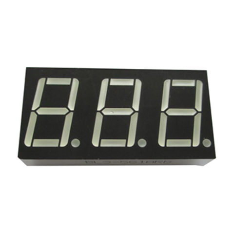 Buy Wholesale China 0.56-inch Three-digit Led Display, Hyper Red 624nm ...