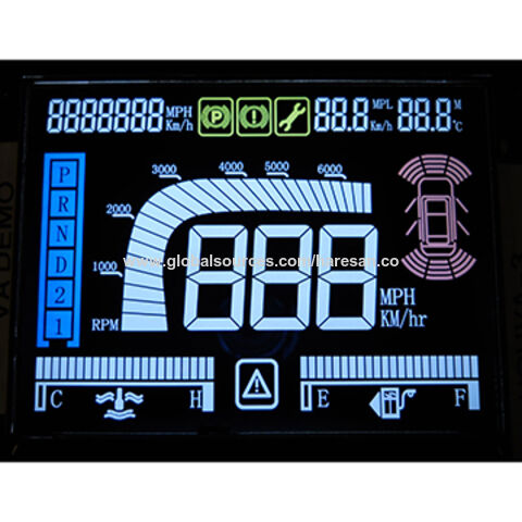 Customized electric vehicle speed meter LCD display, Electric vehicle ...