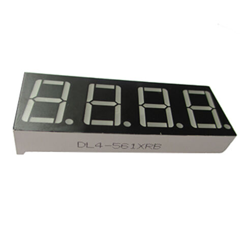 0.56-inch Quadruple Digit Numeric Displays 4 Digit 7 Segment Display ...