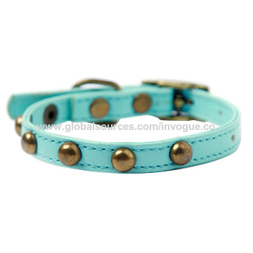 Buy Wholesale China Pet Dog Collar-royal Collar With Round Studs & Pet ...