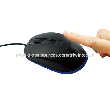 Buy Wholesale China Fingerprint Wired Mouse Rechargeable Pc Mouse Usb ...