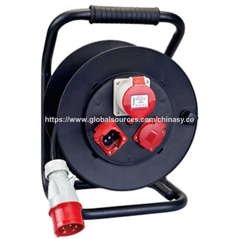 Buy Wholesale China Industrial Cable Reel With Industrial Plug, Ip44 ...