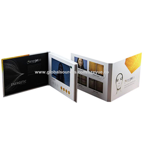 Buy Wholesale China 7-inch Lcd Screen Video Brochure For Advertising ...
