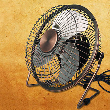 Buy Wholesale China Copper Brass Metal Mini Usb Fan 5v & Copper Brass ...