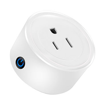 China WiFi Smart Home Socket with US, Wireless Power Plug Compatible ...