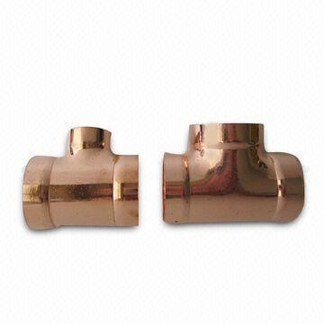 Pipe Fitting/Tee, AS3688 Standard, Made of Copper | Global Sources