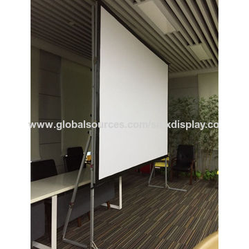 Buy Wholesale China 300 Inch Fast Folding Projection Screen Outdoor ...