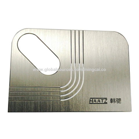 Buy Wholesale China Custom Metal Name Badge Label Plate With Laser ...