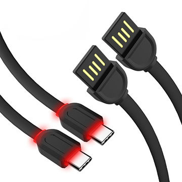 Flat Usb C Cable,flexible Tpe Noodle Type Micro Usb Cable, With ...