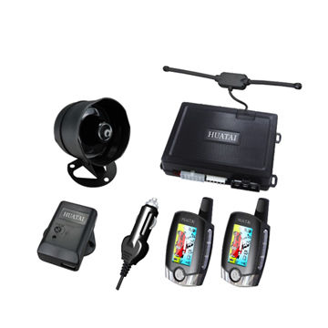 Two-way Car Alarm System with Remote Engine Start and Tach Signal ...