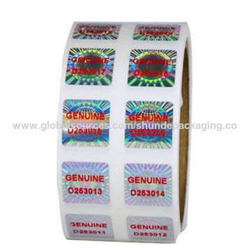 China Wholesales Custom Laser Printed Silver Foil Waterproof Vinyl ...