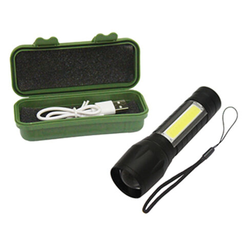 Buy Wholesale Hong Kong SAR Rechargeable Mini Flashlight With Cob & Led ...