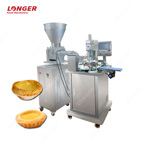 1500-1800PCS/H Stainless Automaric Egg Tart Machine|Tart Shell Pressing ...