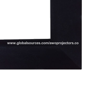 China 110 inches Large screen Fixed Frame Projector Screen 16:9 format ...