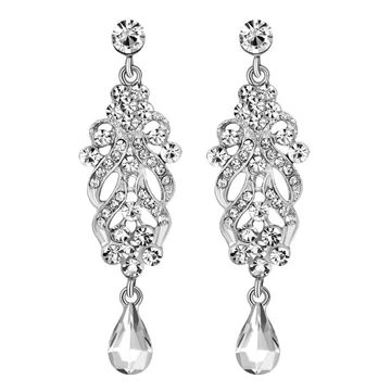 Buy Wholesale China Wedding, Prom Bridesmaids Crystal Tear Drop Dangle ...