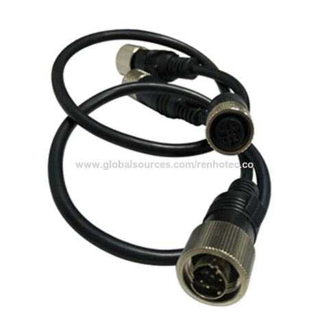 Buy Wholesale China Waterproof M12 Connector To Mini Din Cable ...