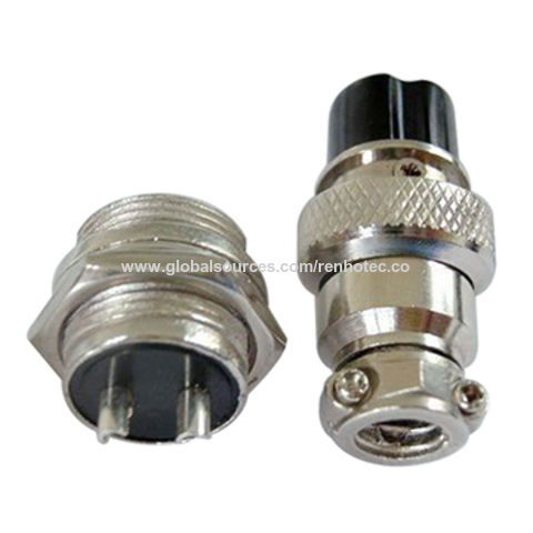 Buy Wholesale China Gx16 Connector 16mm 2pin Aviation Connector Power ...