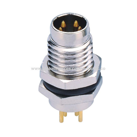 Buy Wholesale China Front Mount Male And Female 3pin 4pin 5pin M8 Pcb ...