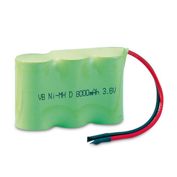 3.6v Nimh Battery Pack With 8,000mah Capacity, Used For Mining Lamp ...