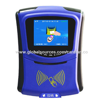 China Bus NFC POS Reader with MIFARE® card, TFT display for deduction ...