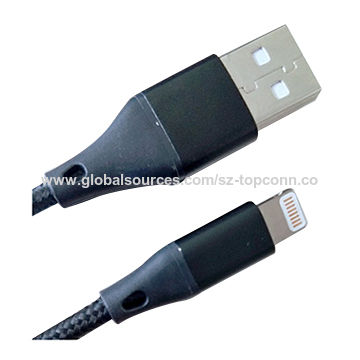 Buy Wholesale China Lightning Usb Cables With Pvc Bare Wire & Usb ...