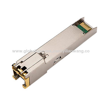 1000BASE-T SFP Copper Transceiver, RJ45 Module Copper SFP RJ45, Fiber ...