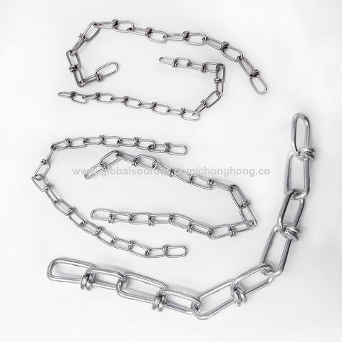 Buy Wholesale China Aisi304/316 Stainless Steel Chain Double Loop Chain ...