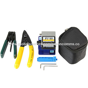 Buy Wholesale China Ftth Splice Fiber Optic Tool Kits Fibre Stripping ...