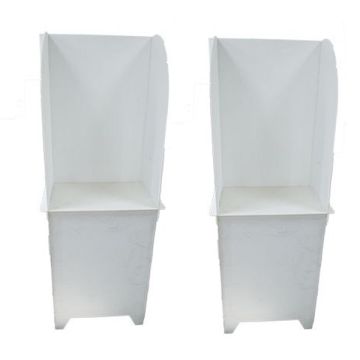 Buy Wholesale China Portable Corrugated Plastic Hollow Polling Booth ...