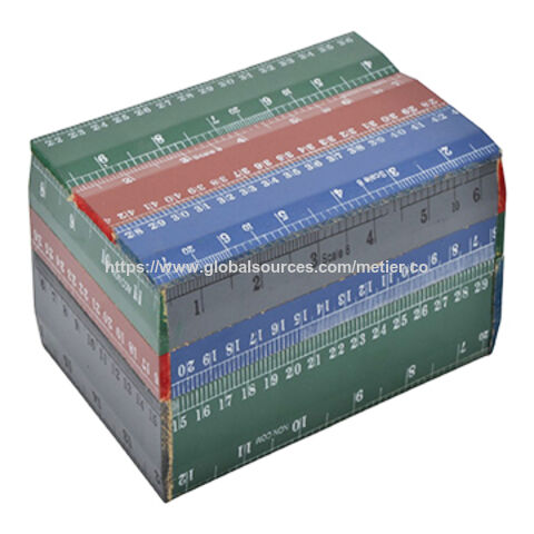 Metier Pinewood Recycled Scale Vintage Multi-color Storage Box, gift ...