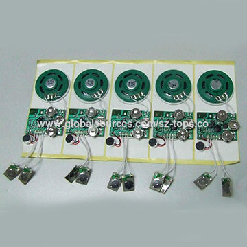 Buy Wholesale China Recording Greeting Card Sound Module & Recording ...