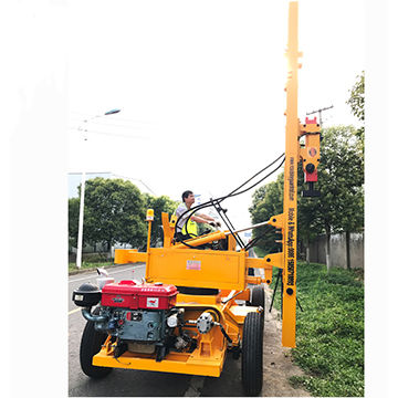 Buy Wholesale China Tdb Highway Guardrail Post Driver, Guardrail Pile ...