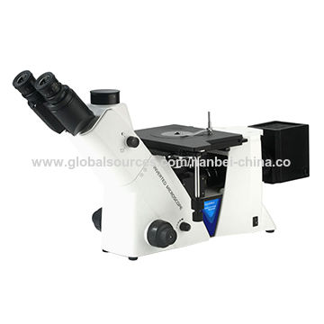 Inverted microscope for optical metallurgical research, Inverted ...