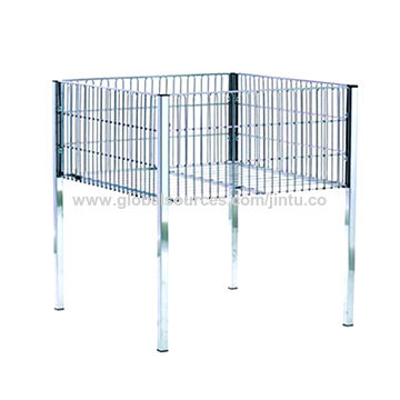 Buy Wholesale China Wire Mesh Adjustable Promotion Bin & Dump Bin at ...