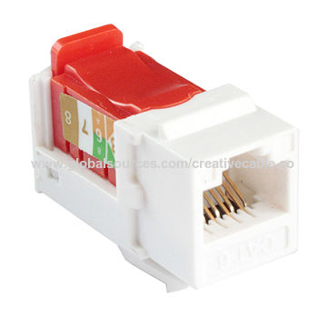 Buy Wholesale China Cat6 Utp Rj45 Keystone Jack & Rj45 Keystone Jack at ...