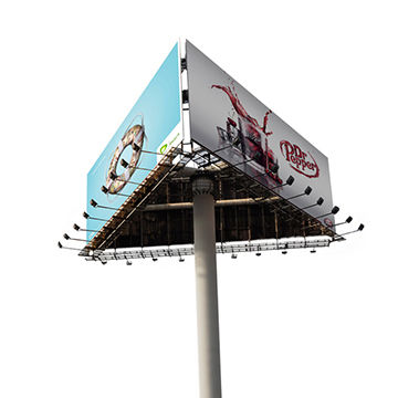 Billboard Galvanized Structure Three Sided Advertising - Buy China ...