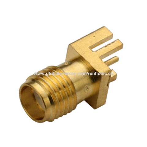 Buy Wholesale China Edge launch sma connector for 1.6mm PCB & edge ...