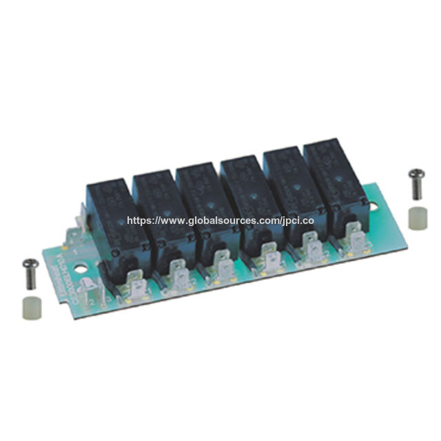 Model 6YRE,Relay boards, with 4 to 6 miniature relays, rating 16A 250V ...