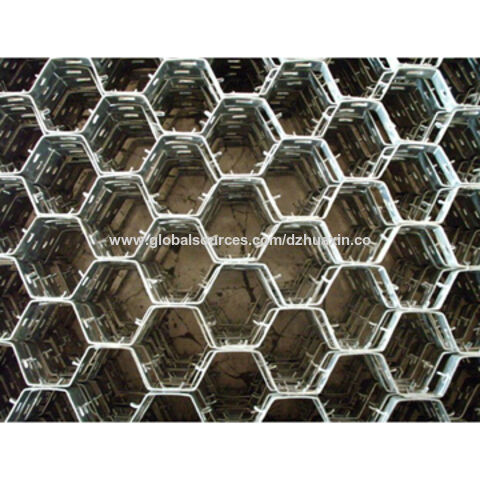 Buy Wholesale China Thermostable Hex Steel Mesh With 1 To 6cm Hole ...