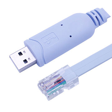 USB Console Cable, USB to RJ45 FTDI Chip FT232 USB serial Cable for ...