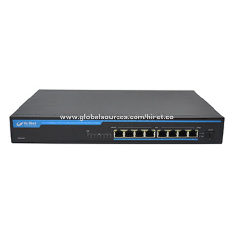 Buy Wholesale China 13" Full Gigabit Rack-mounted Poe Switch Built-in ...