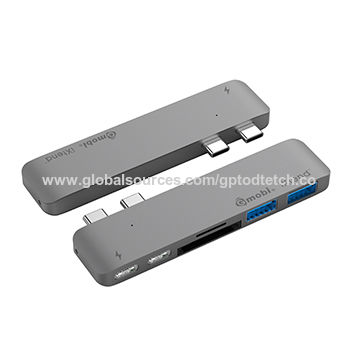 Buy Wholesale China Dual Usb-c Multi-port Hub With Thunderbolt 3 & Dual ...