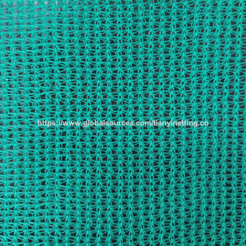 China HDPE 150gsm blue or other color anti wind net, simple in ...