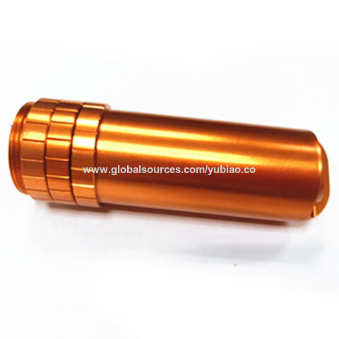 Amazon stock aluminum with anodize color waterproof capsule shaped pill ...