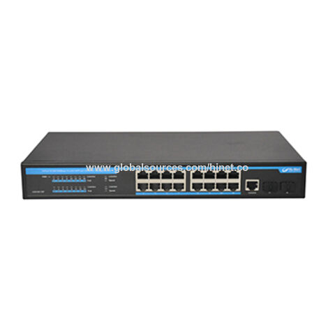 19" Rack-mount Full Managed Gigabit Ethernet Poe Built-in Power Supply ...