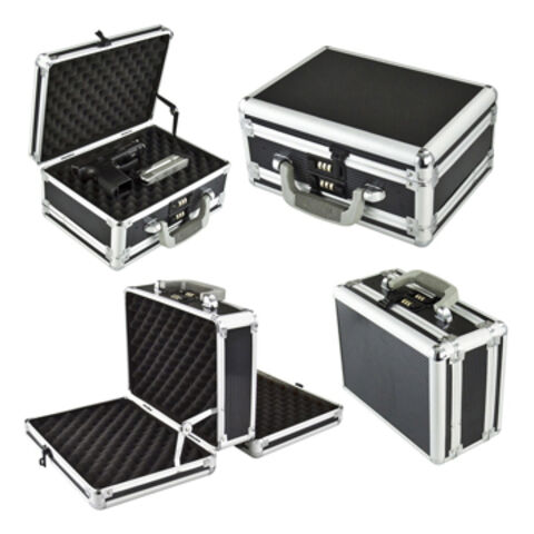 Buy Wholesale China Double Open Aluminum Gun Case With Wave Sponge ...